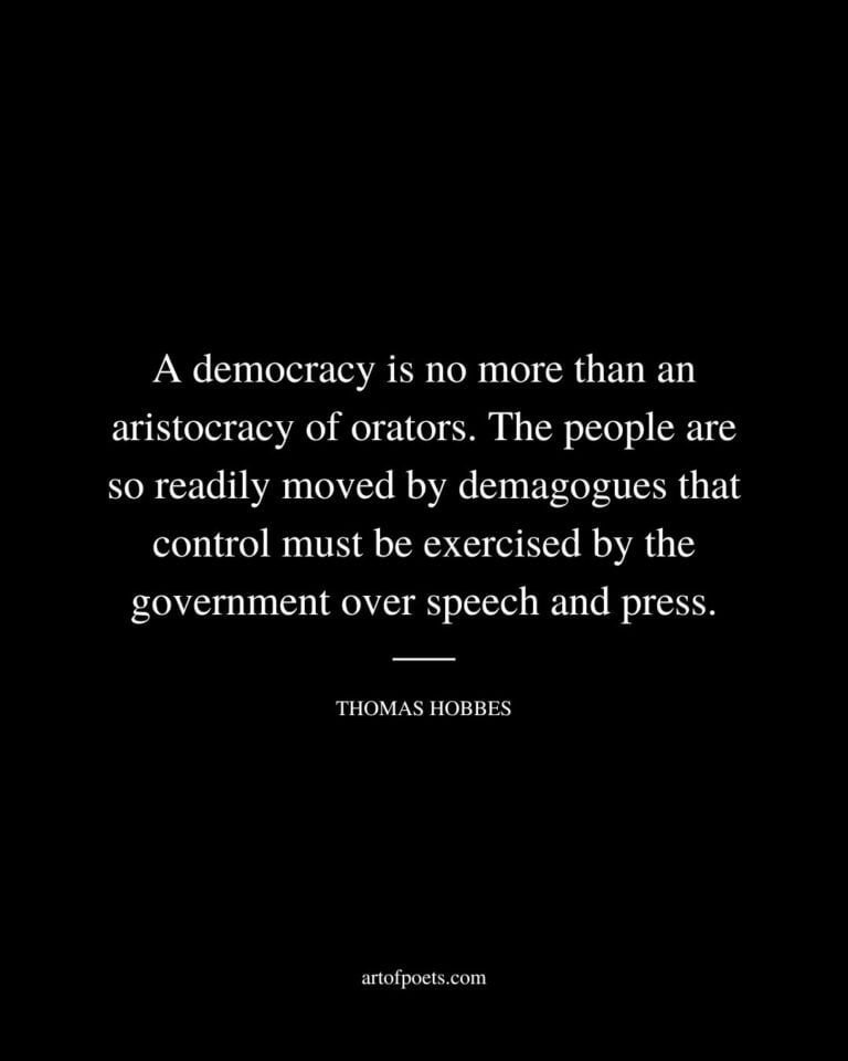 45 Thomas Hobbes Quotes on Life, War, Government & Philosophy (Analyzed)