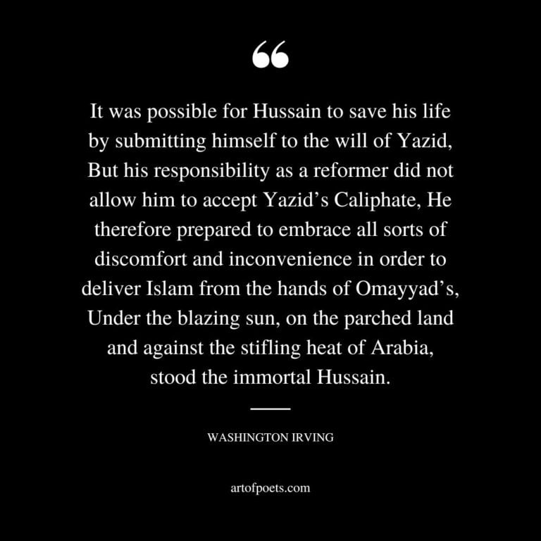 44 Imam Hussain Quotes on Life, Karbala, Death & Humanity