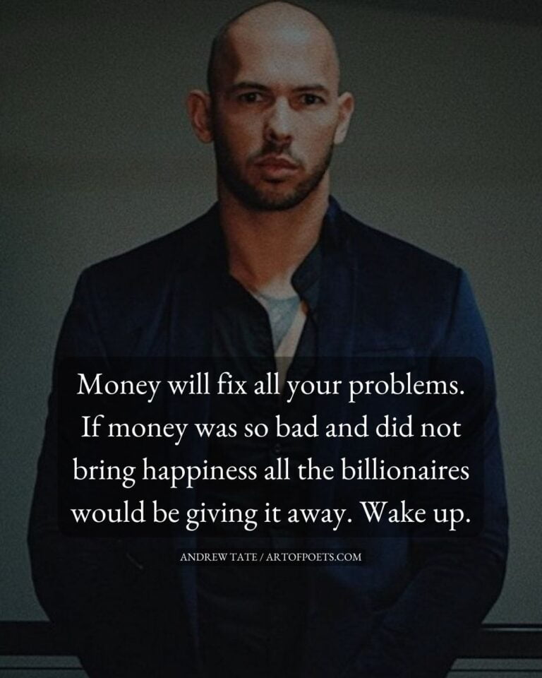 92 Andrew Tate Quotes on Life, Money, Women, Motivation & Masculinity ...