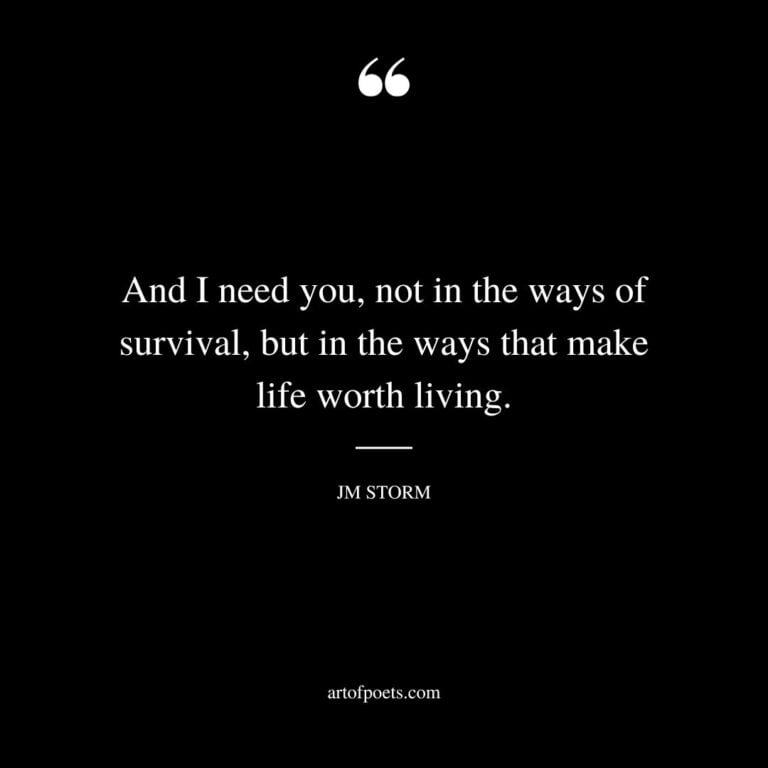 51 JM Storm Quotes About Love, Her, Him & Life