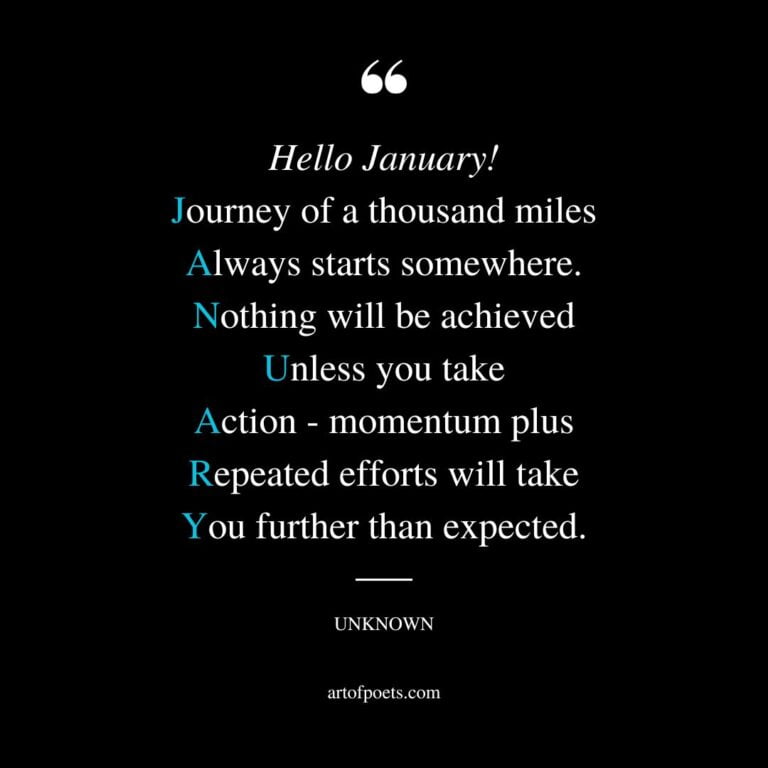 20 Inspirational January Quotes for 2025 (January Letter Board Quotes)