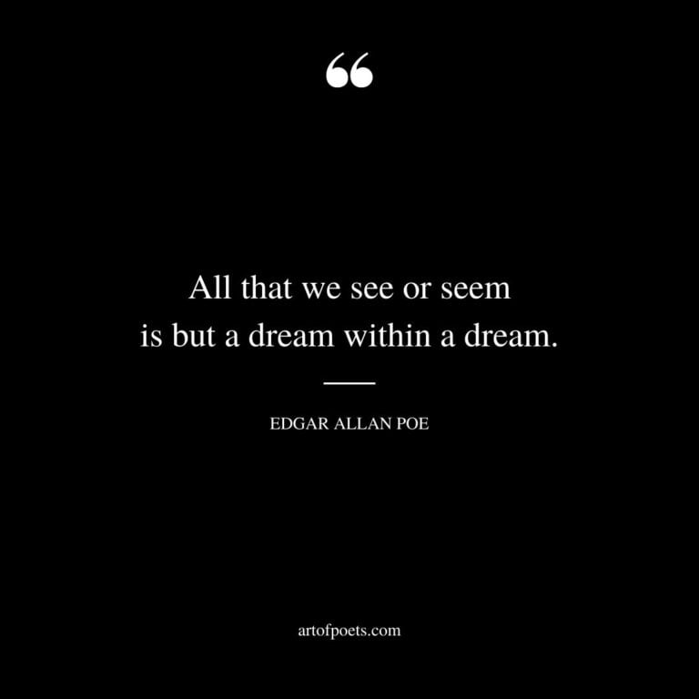 58 Edgar Allan Poe Quotes on Life, Love, Insanity, Death, Loneliness ...