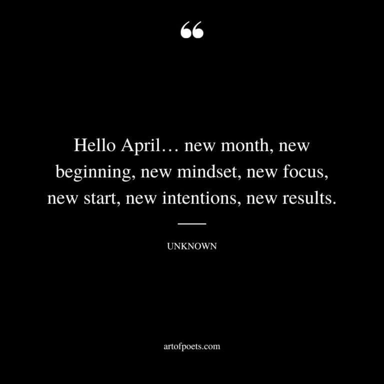 46 Hello April Quotes for 2025 (April Fools Day Quotes)