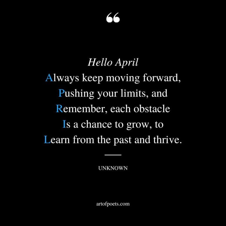 46 Hello April Quotes for 2025 (April Fools Day Quotes)