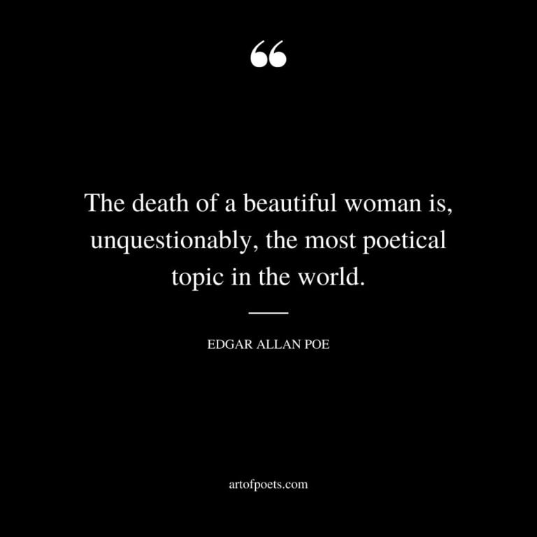 58 Edgar Allan Poe Quotes on Life, Love, Insanity, Death, Loneliness ...