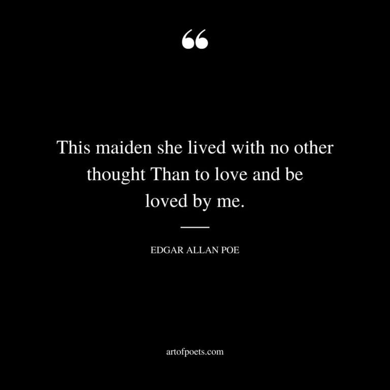 58 Edgar Allan Poe Quotes on Life, Love, Insanity, Death, Loneliness ...