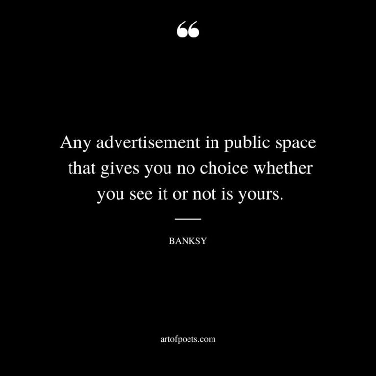 25 Best Banksy Quotes on Art, Graffiti, Capitalism & Advertising