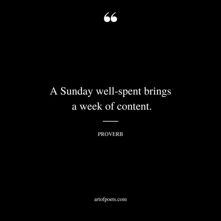 50 Happy & Inspirational Sunday Quotes (With Images)