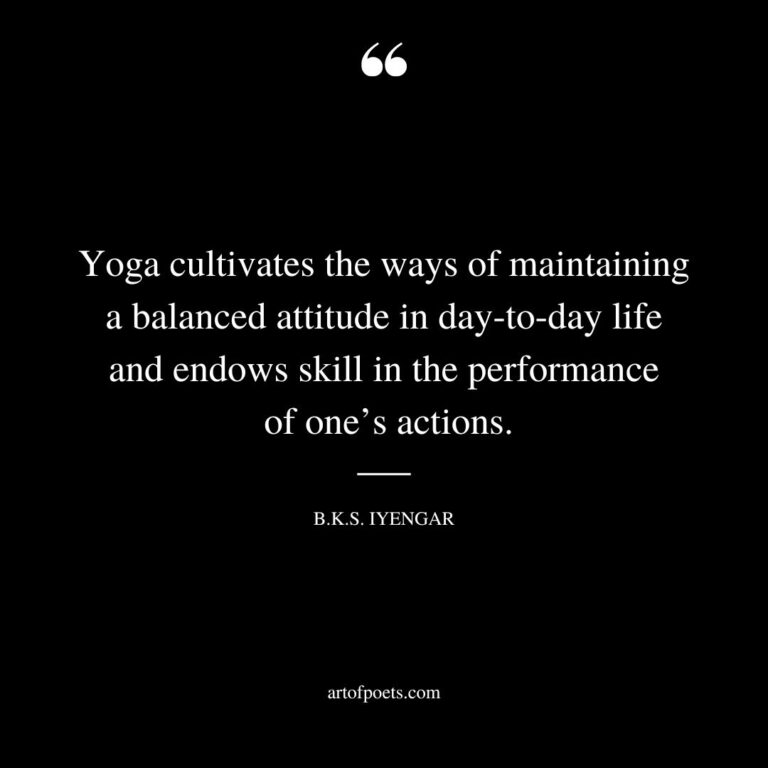 46 Yoga Quotes on Balance, Gratitude, Happiness, Letting Go, Change ...