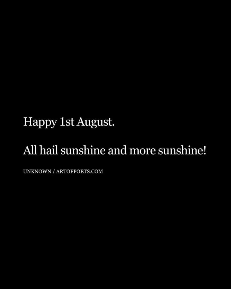 36 Happy & Hello August Quotes for 2025 (Positive August Quotes)