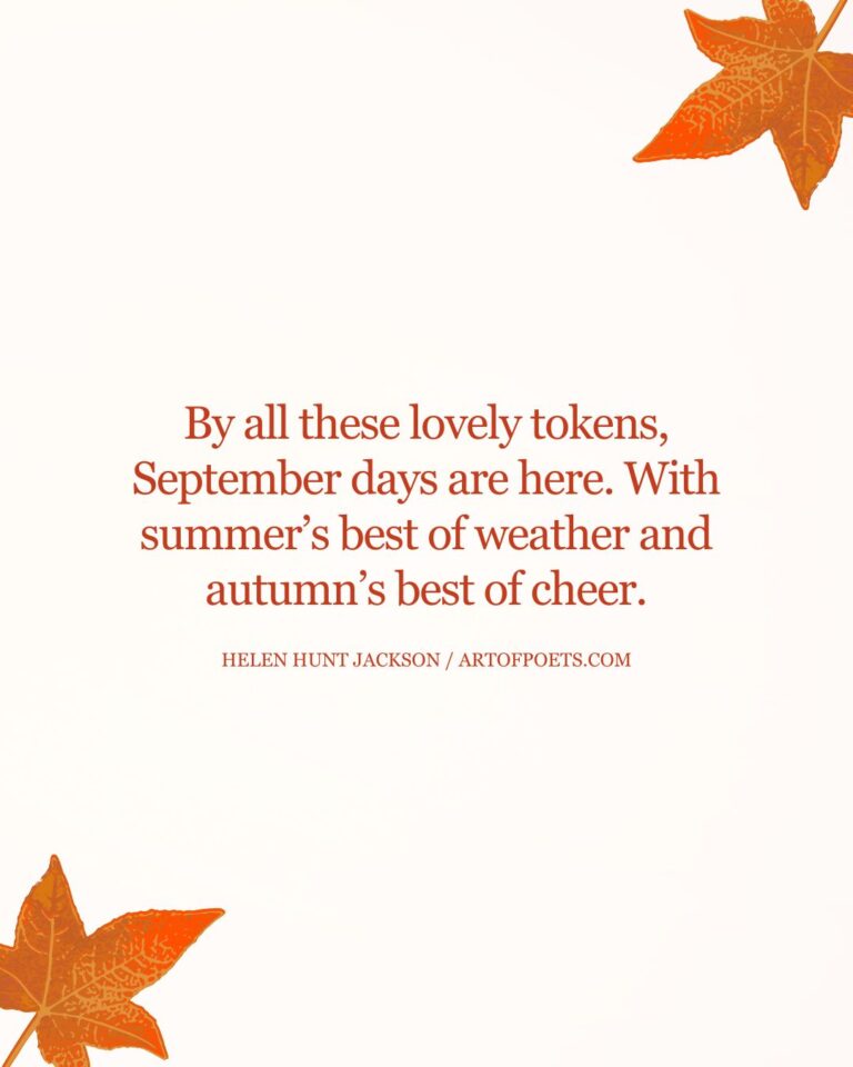 35 Happy & Hello September Quotes for 2025 (Inspirational September Quotes)