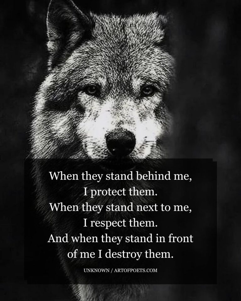 37 Inspirational Wolf Quotes (Warrior, Alpha, Loyalty, Love, Family ...
