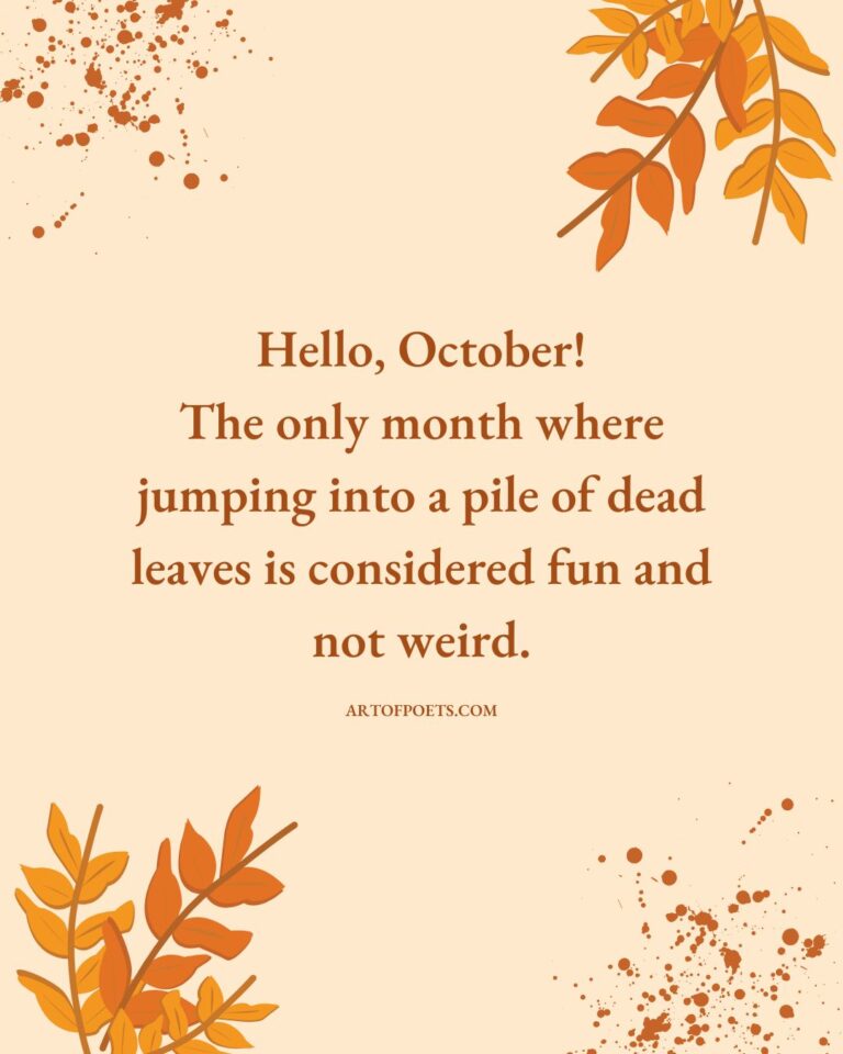 23 Funny October Quotes for 2025 (Hello, Birthday & Sober October Quotes)