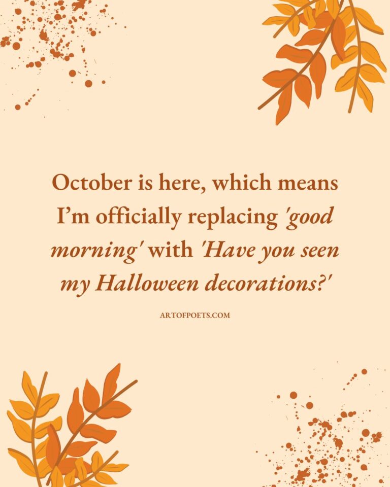 23 Funny October Quotes for 2025 (Hello, Birthday & Sober October Quotes)