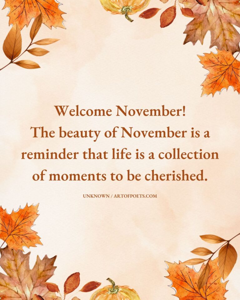 37 Hello & Inspiring November Quotes for 2025 (November 1st Quotes)
