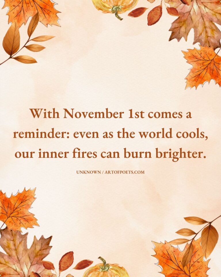 37 Hello & Inspiring November Quotes for 2025 (November 1st Quotes)