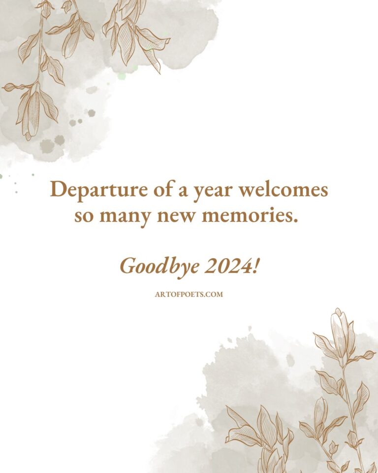 29 Goodbye 2024 Quotes: Gratitude, Sad & Funny Sayings