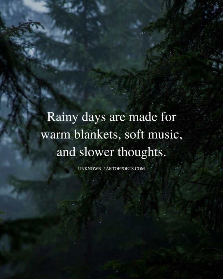 51 Best Rainy Day Quotes for Love, Work, Inspiration & Cozy Mornings