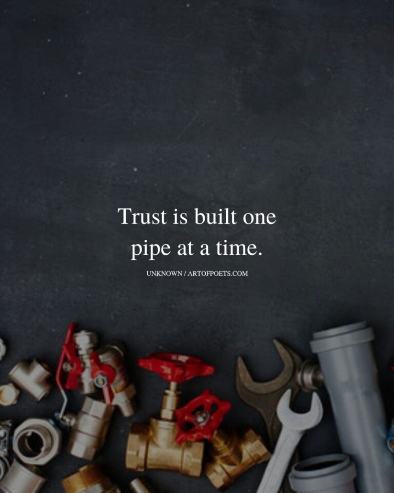 32 Plumbing Quotes: Short, Funny, Motivational & Professional Quotes to ...